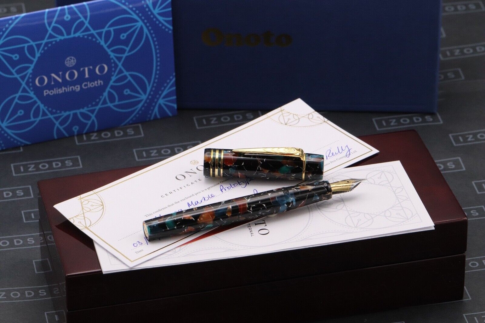 Onoto Magna The Vintage Marble Prototype Fountain Pen – IZODS