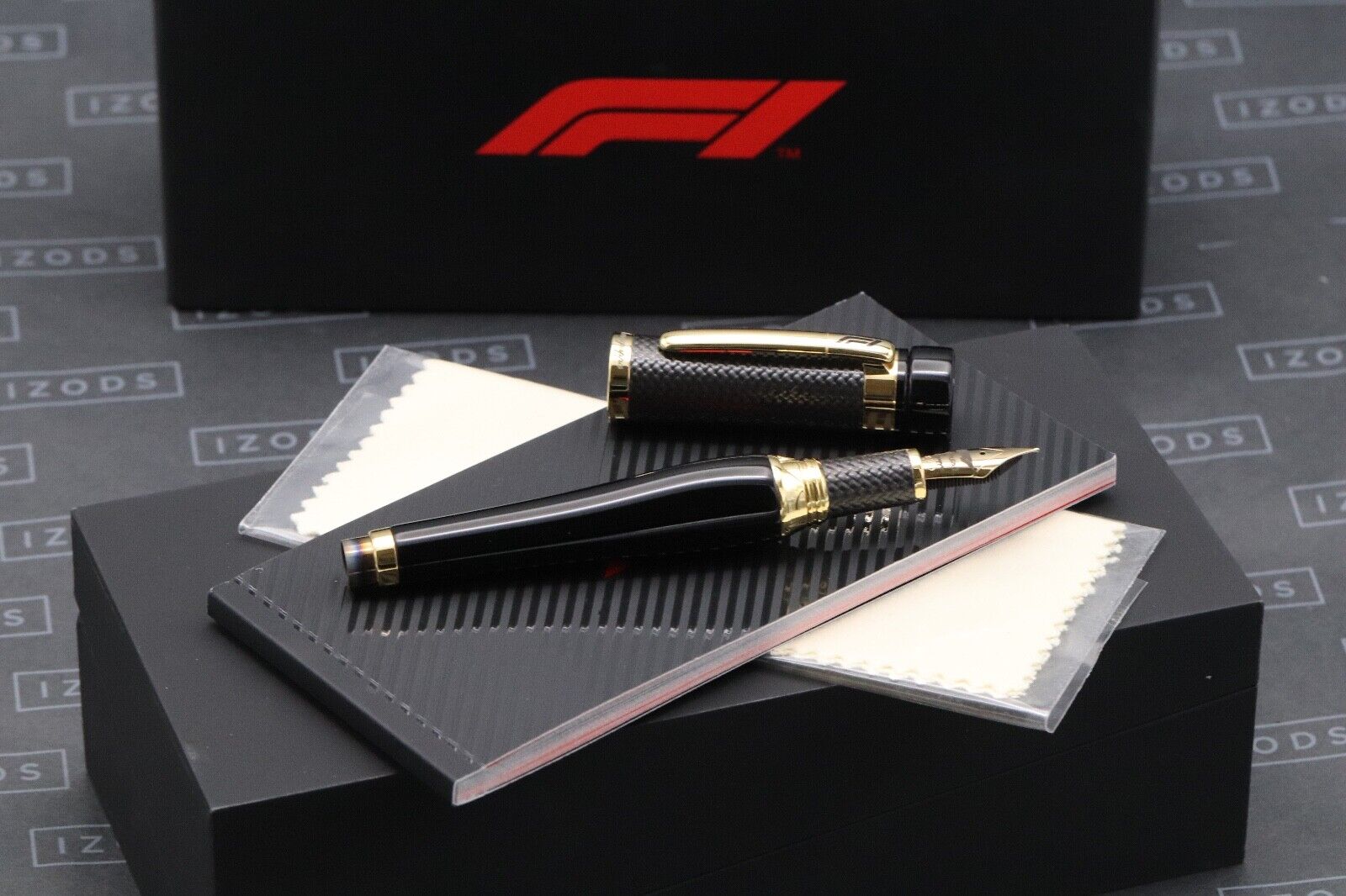 Montegrappa F1 Speed Podium Black LE372 Fountain Pen – IZODS
