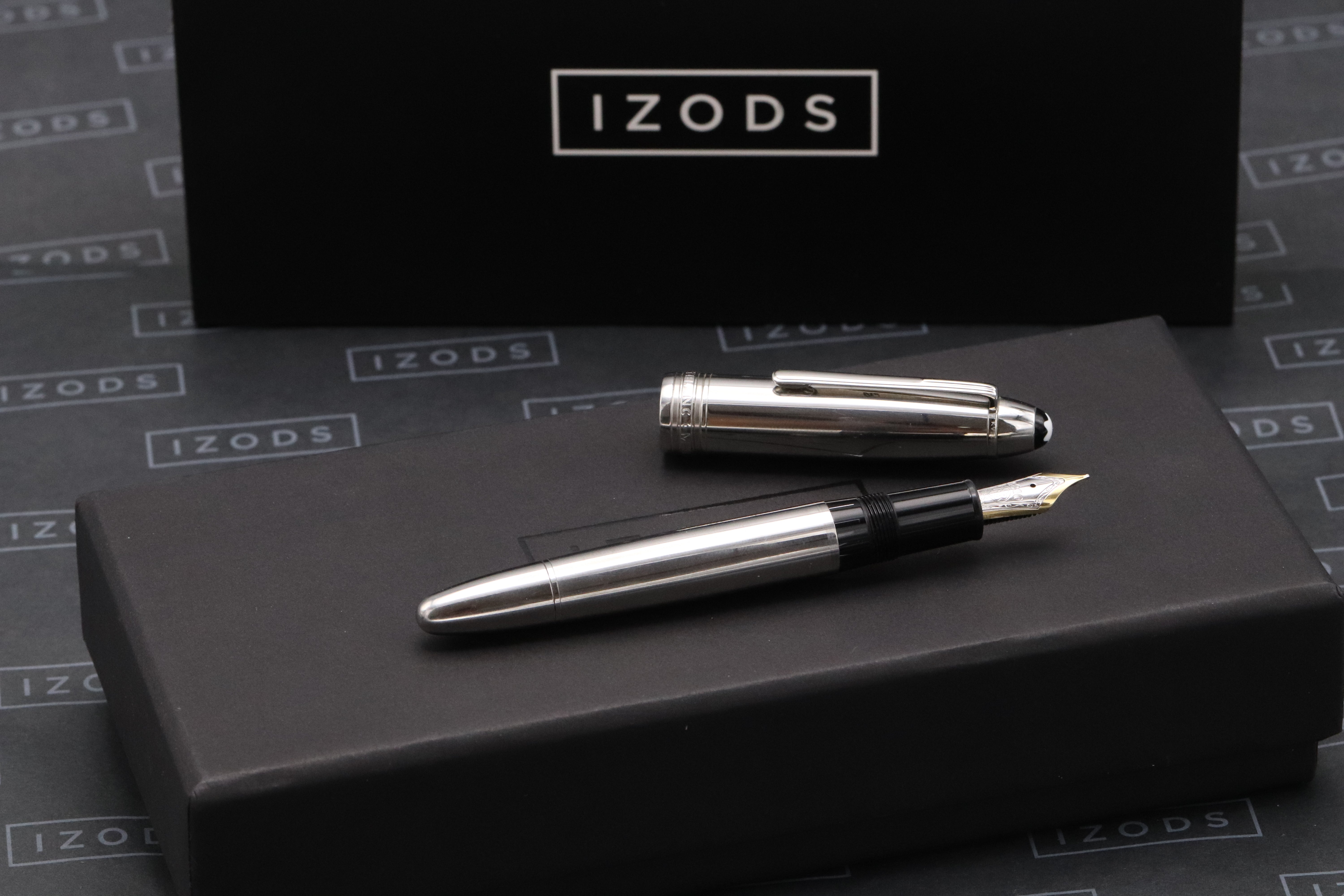 Montblanc Meisterstuck 146 LeGrand Steel Fountain Pen – IZODS